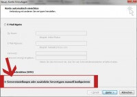 Anleitung: Yahoo E-Mailadresse in Outlook 2010 einrichten