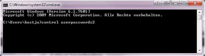 Userpasswords2 Cmd