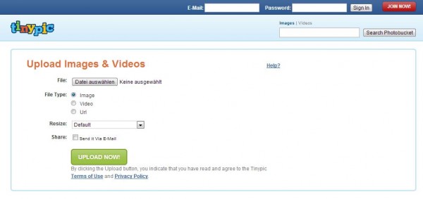 Kostenloser Bilder-Upload: 5 Anbieter ohne Anmeldung
